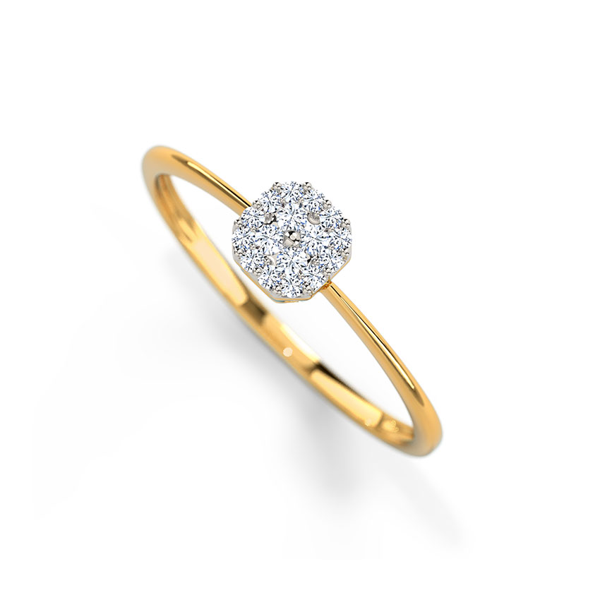Buy Emily Diamond Crush Ring Online | CaratLane