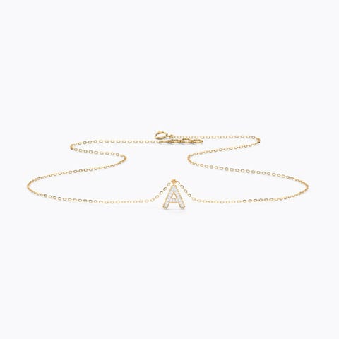 Alphabet Pendants | Personalized Letter Pendants - CaratLane.com