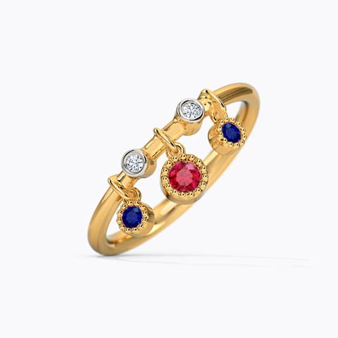 166 Gemstone Ring Designs, Gemstone Rings Price Starting @ 6904