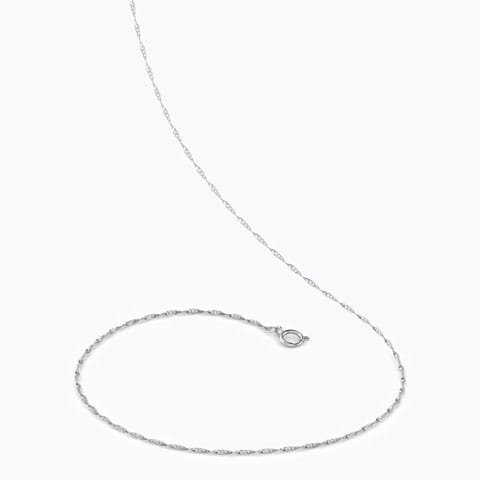 Platinum Chains Latest Design Online @ Rs 3098